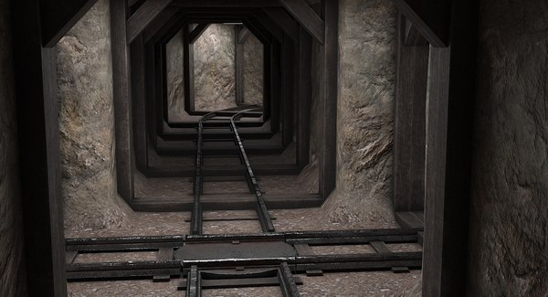 3D Modular Low Poly PBR Underground Mine model - TurboSquid 1739582