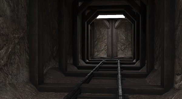 3D Modular Low Poly PBR Underground Mine model - TurboSquid 1739582