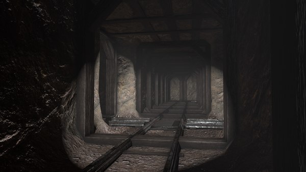 3D Modular Low Poly PBR Underground Mine model - TurboSquid 1739582