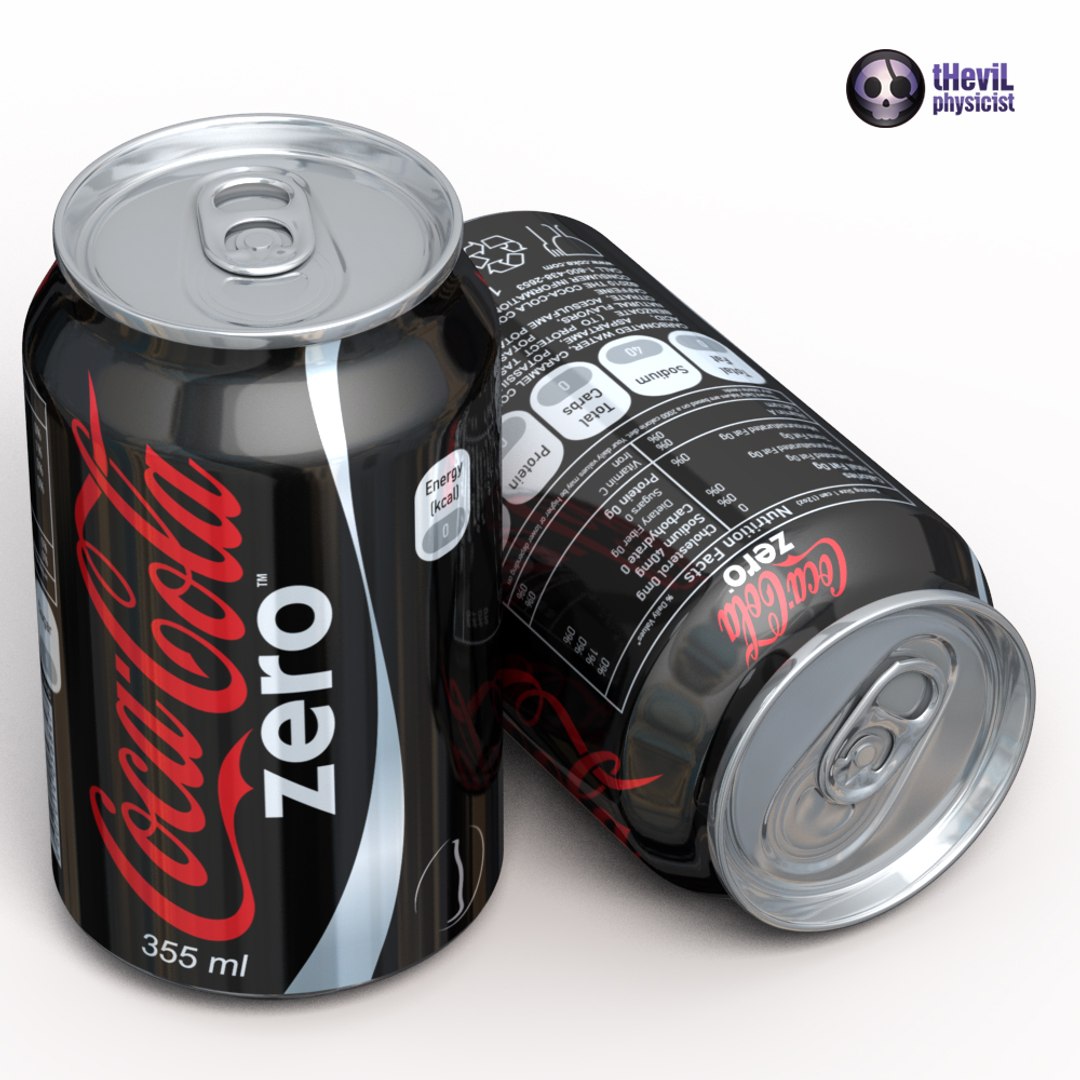 3ds Max Coca Cola Zero