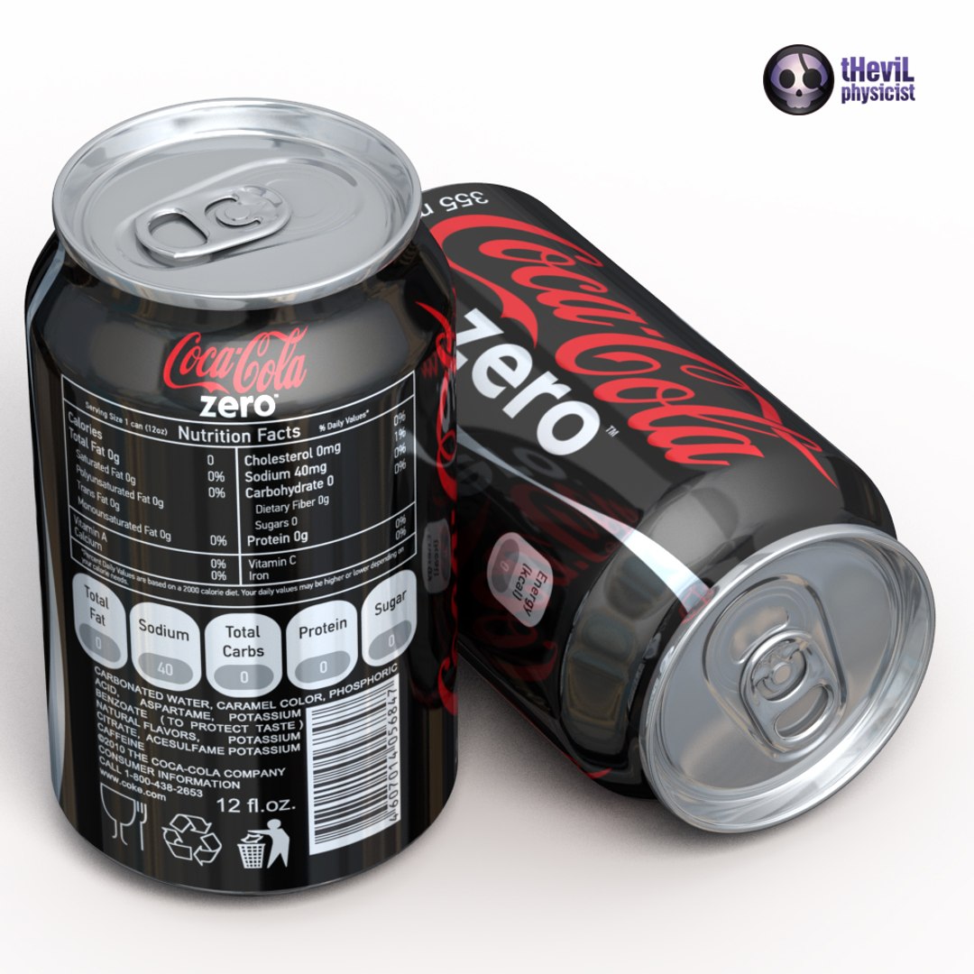 3ds Max Coca Cola Zero