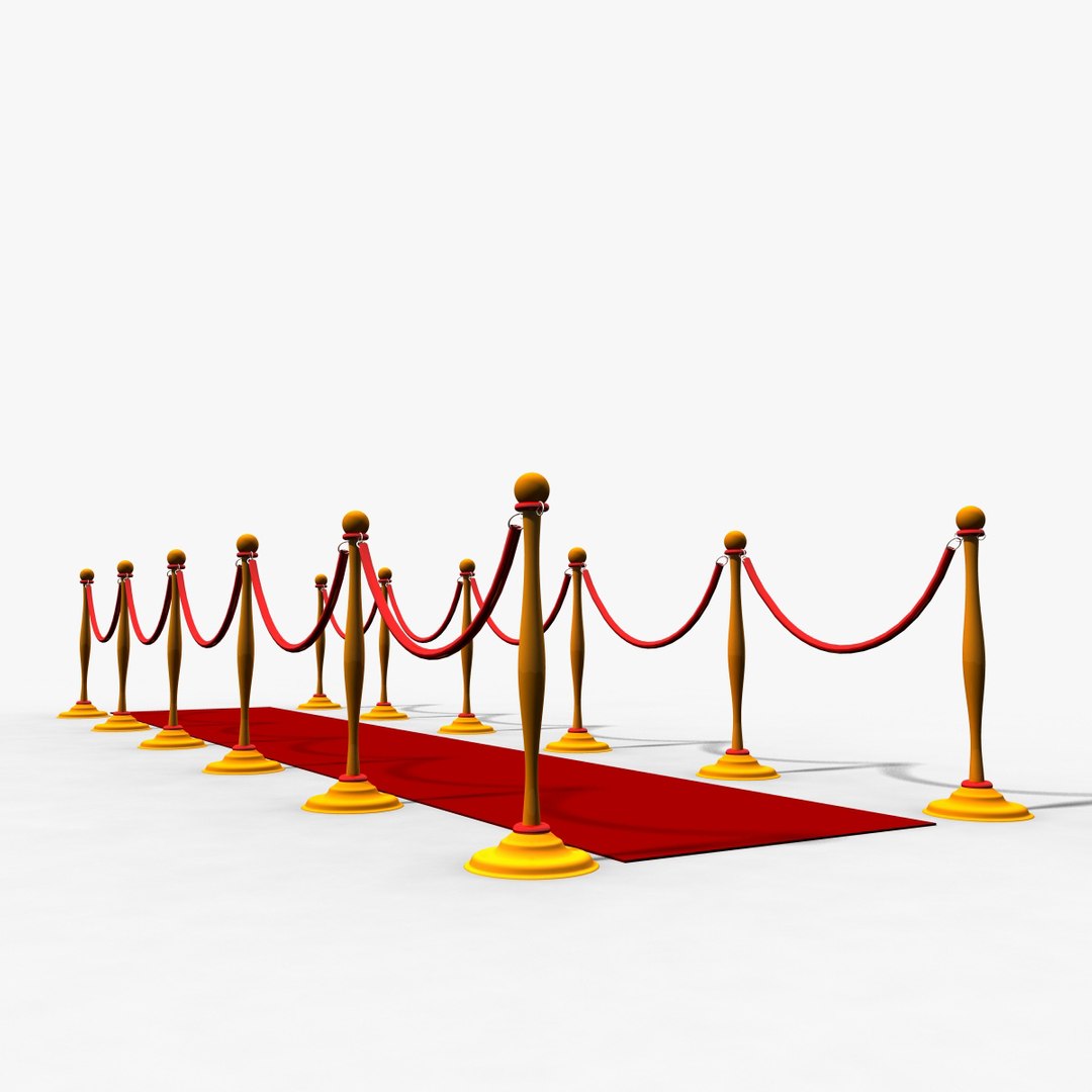 3d Model Red Carpet