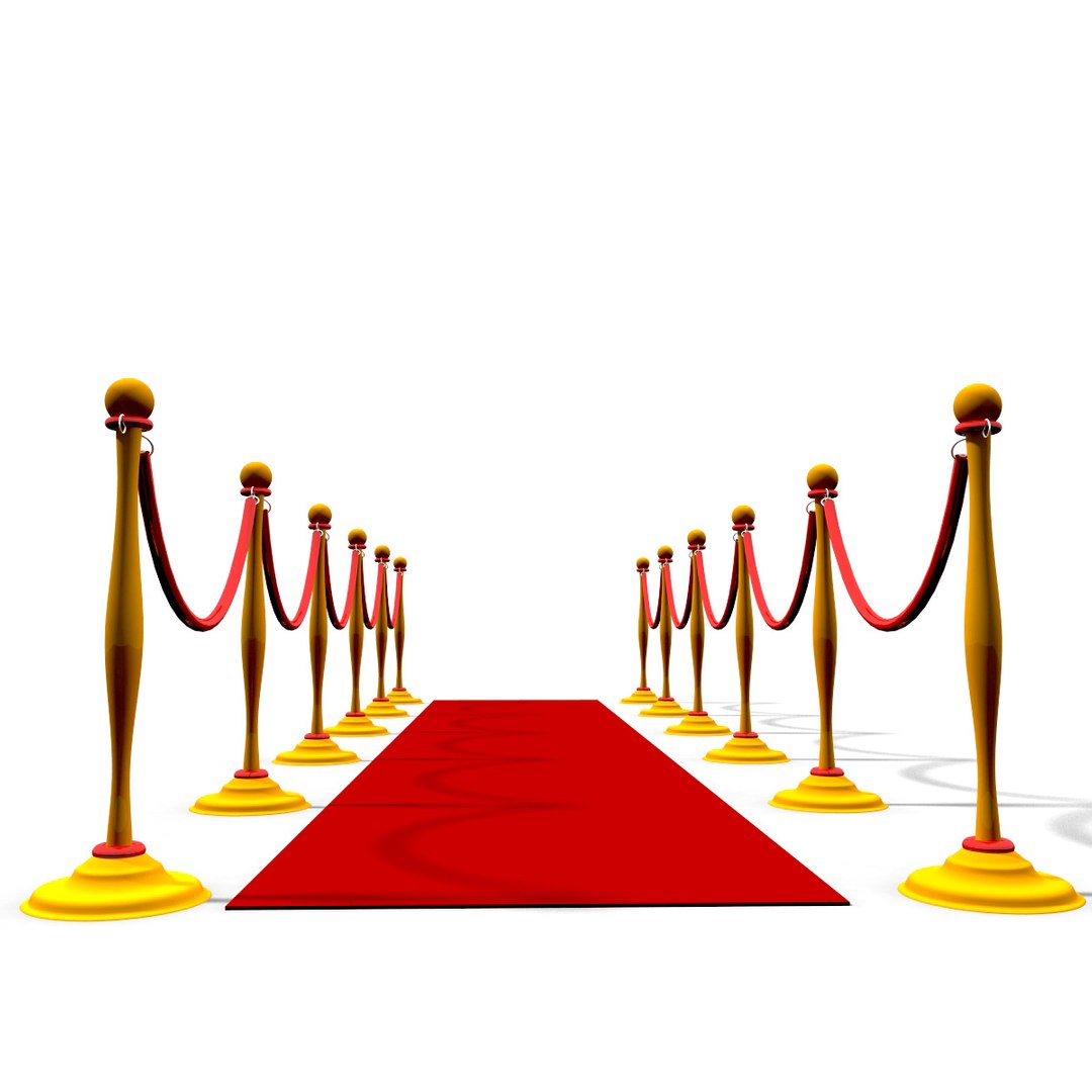 3d Model Red Carpet