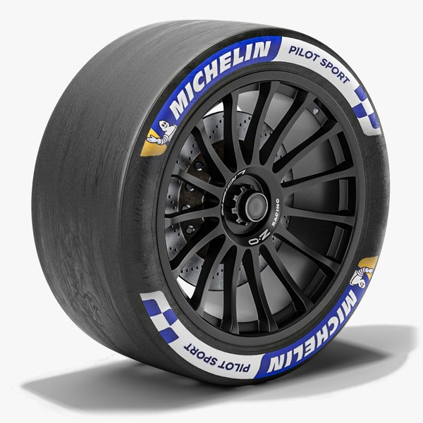 modelo 3d Rueda Michelin WEC LMP3 2025 - TurboSquid 2352108