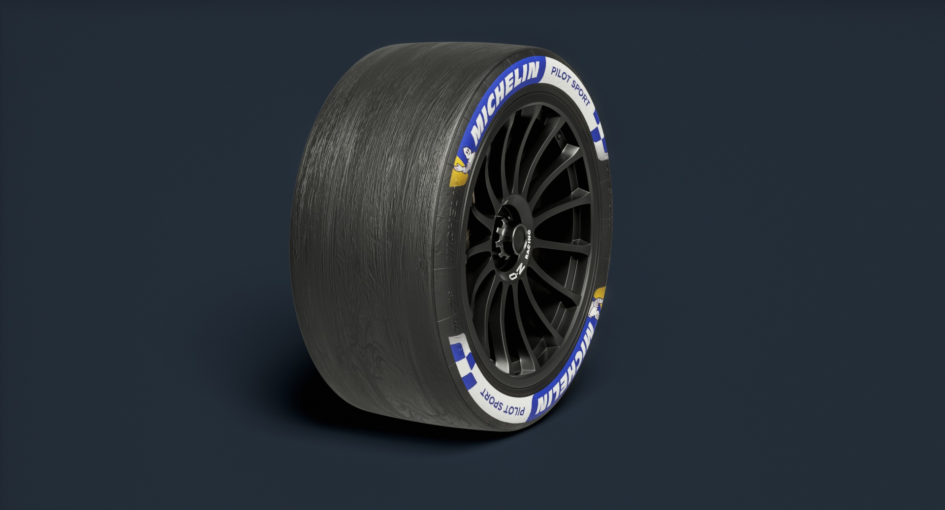 3D Michelin WEC LMP3 Wheel 2025 Model - TurboSquid 2352108