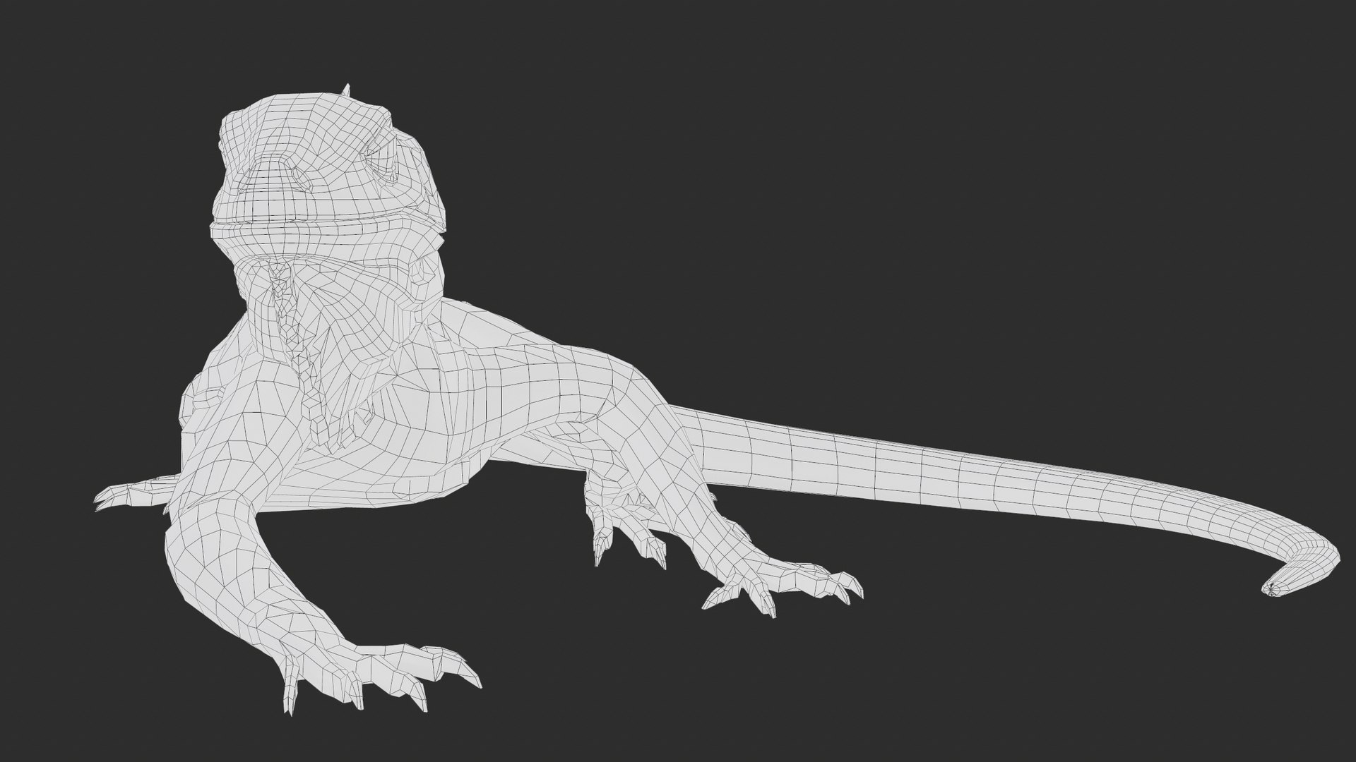 Iguana Rigged PBR 3D Model - TurboSquid 2010498