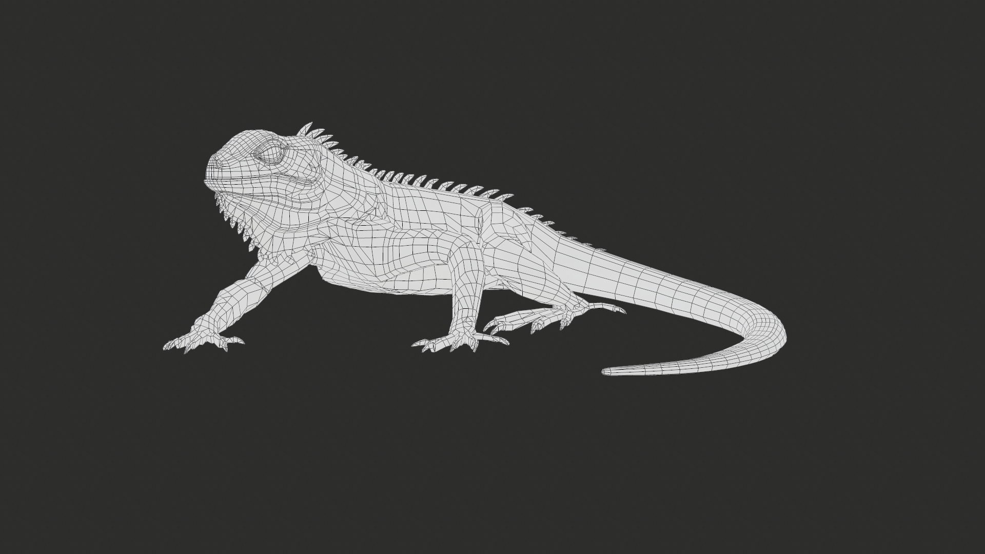 Iguana Rigged PBR 3D Model - TurboSquid 2010498