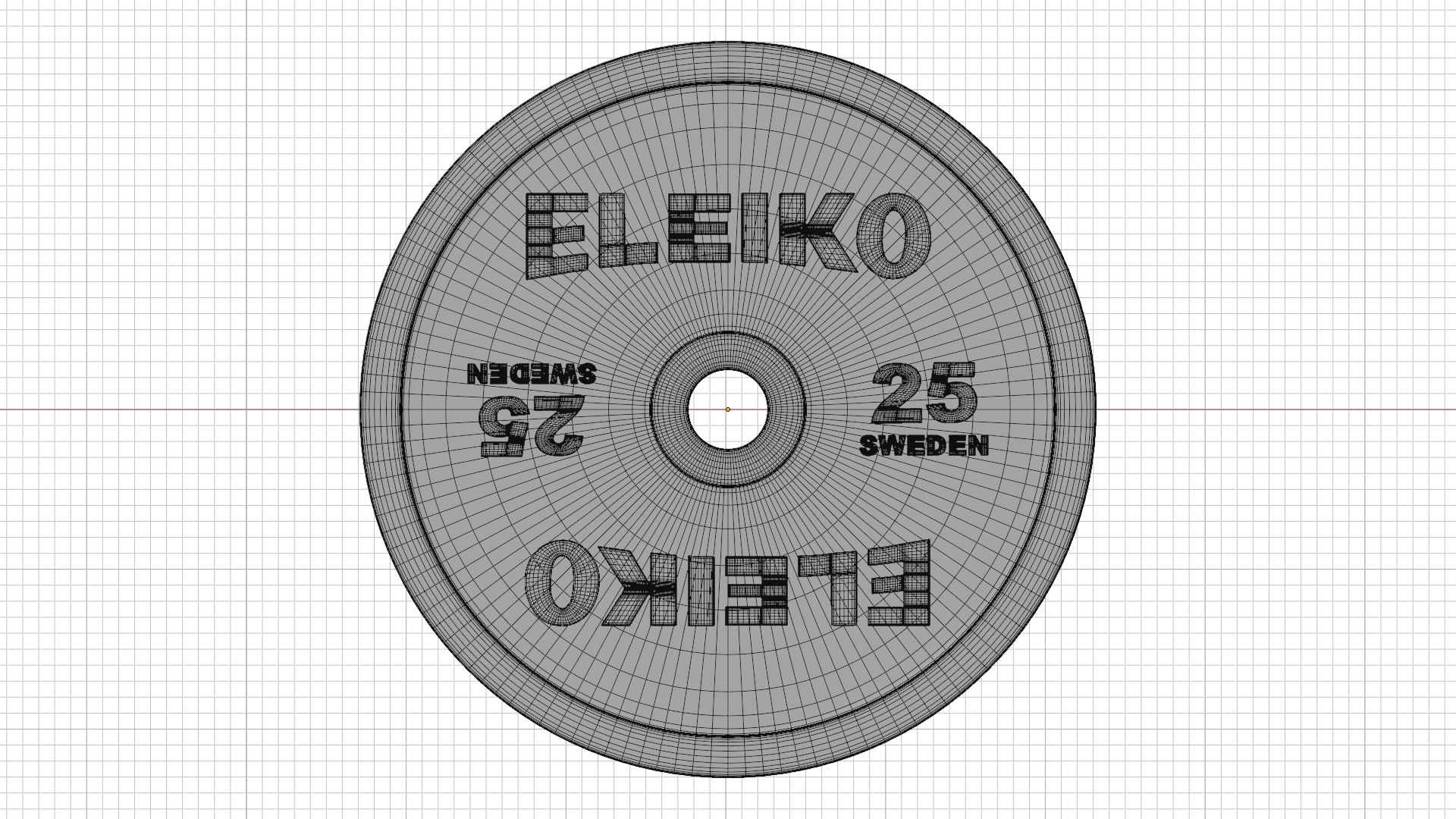 3D Eleiko Powerlifting Set - TurboSquid 2346243