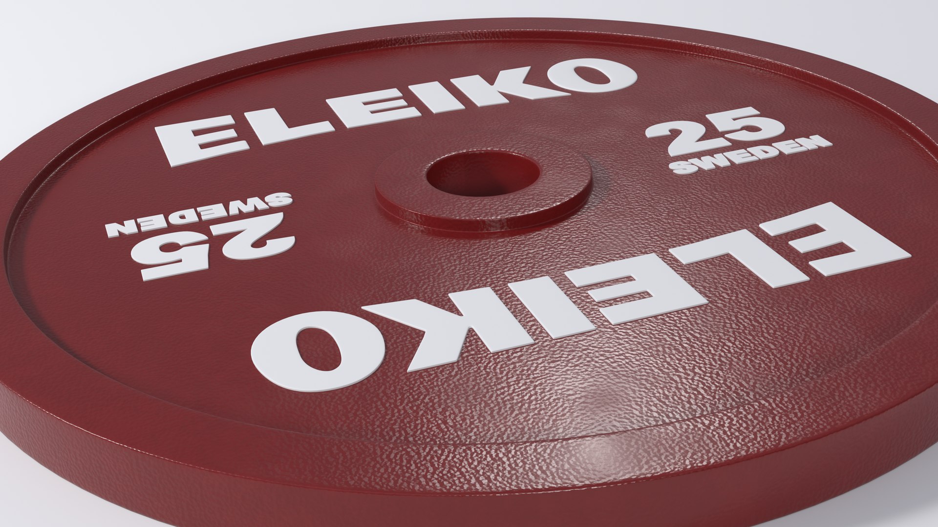 3D Eleiko Powerlifting Set - TurboSquid 2346243