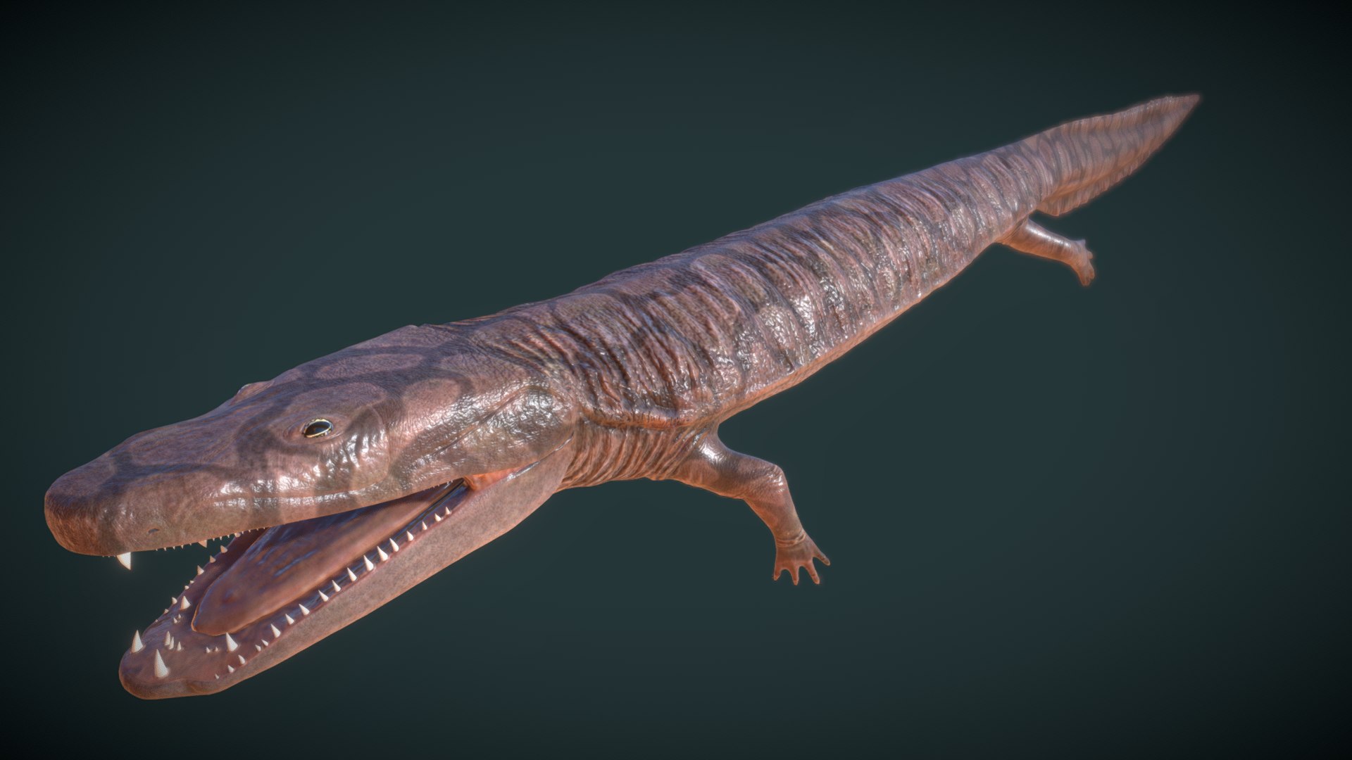 3D Greererpeton - TurboSquid 1359675