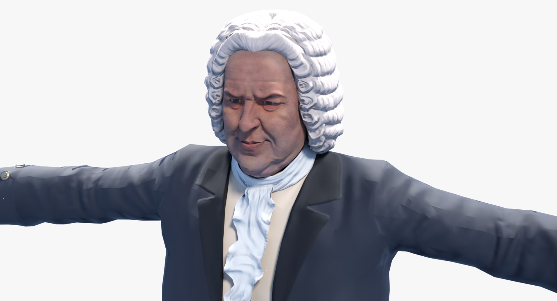 3D Bach Great Animating - TurboSquid 1189266