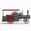Steam Traction Engine 1912 3d Obj