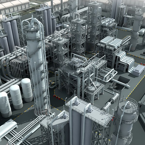 3d model refinery