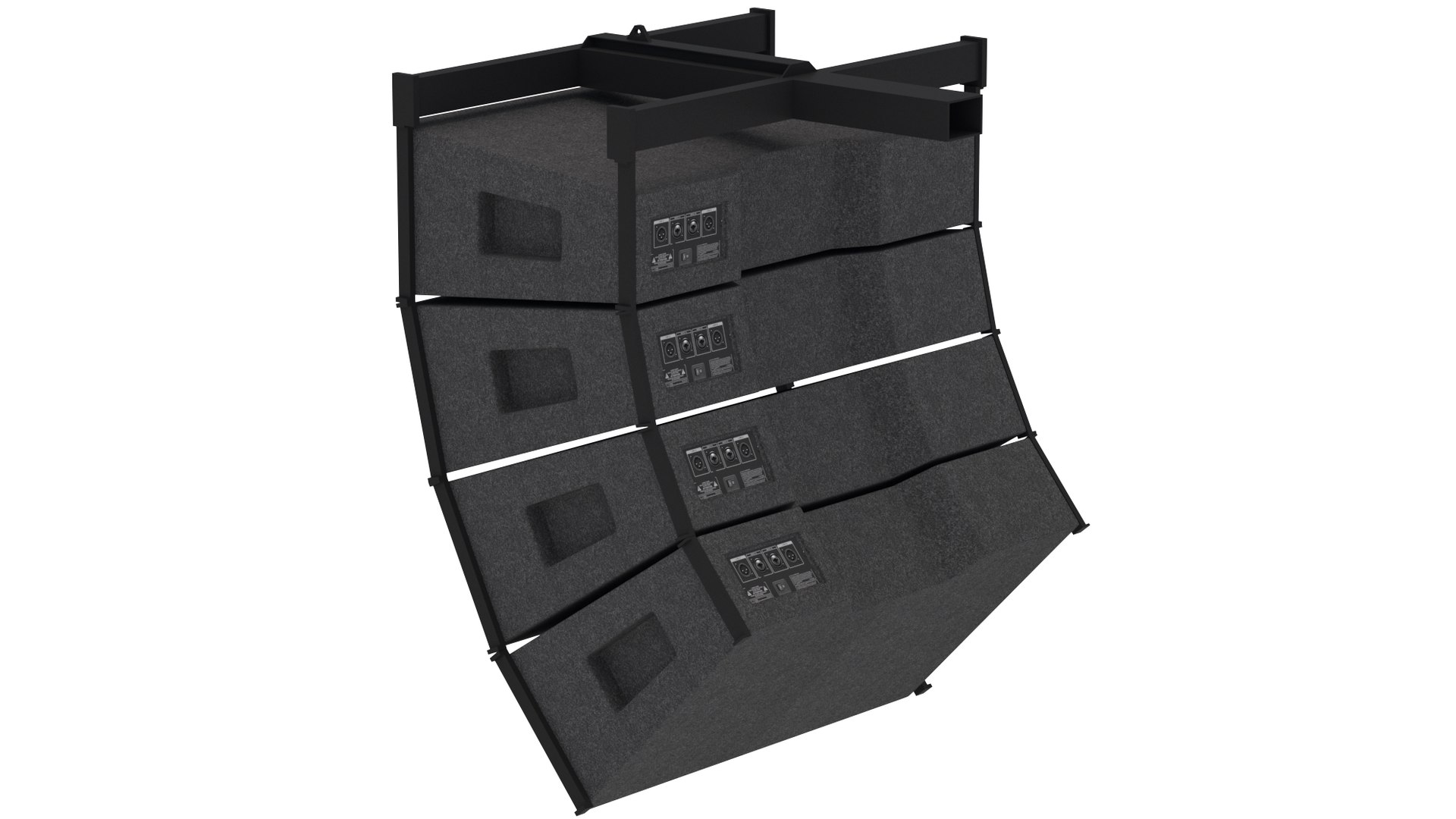 3D Model Line Array System - TurboSquid 1969727