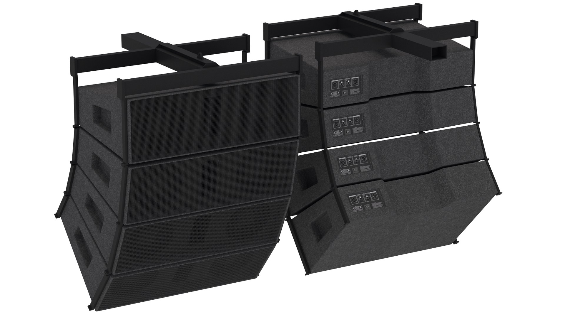 3D Model Line Array System - TurboSquid 1969727