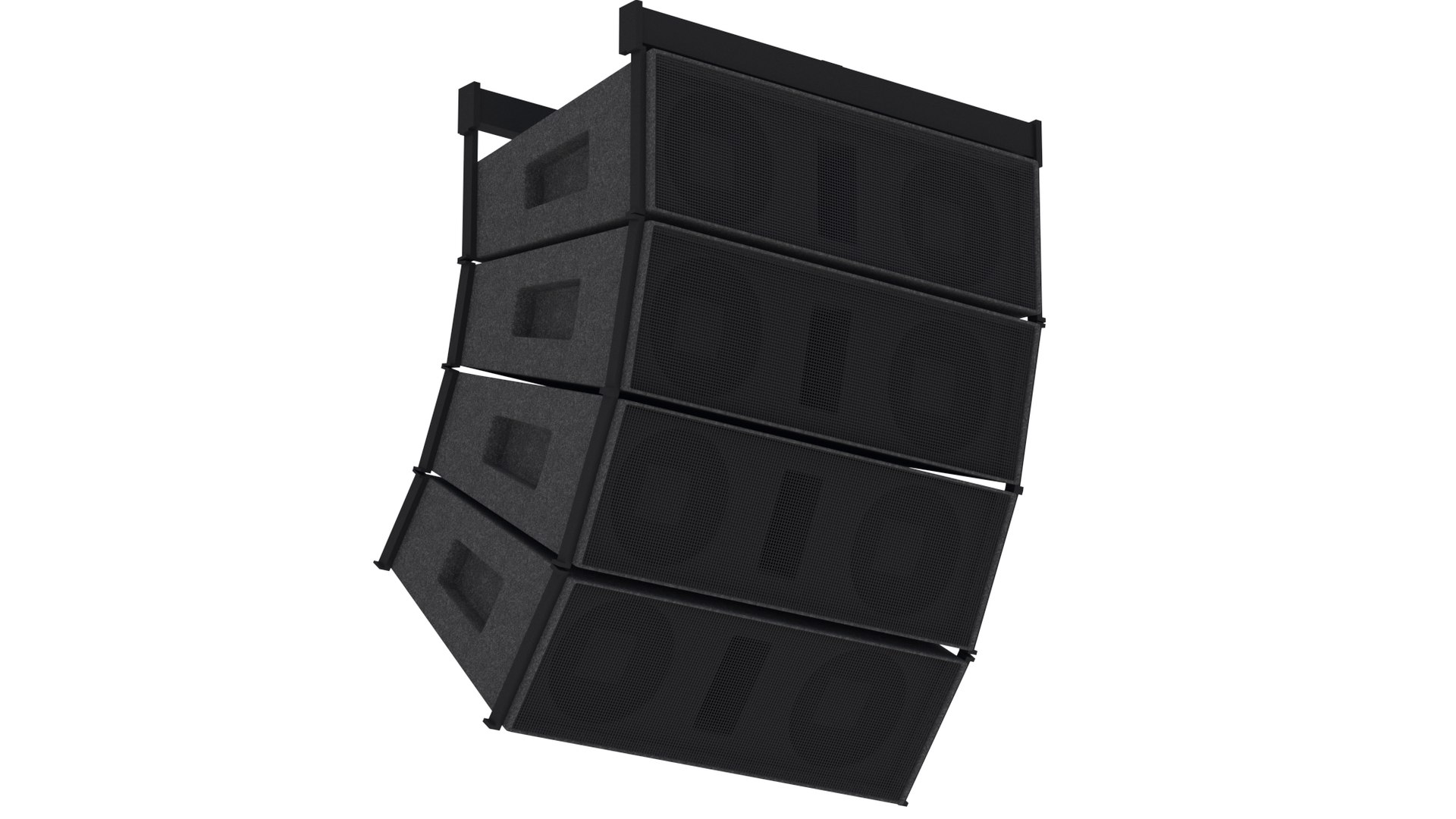 3D Model Line Array System - TurboSquid 1969727