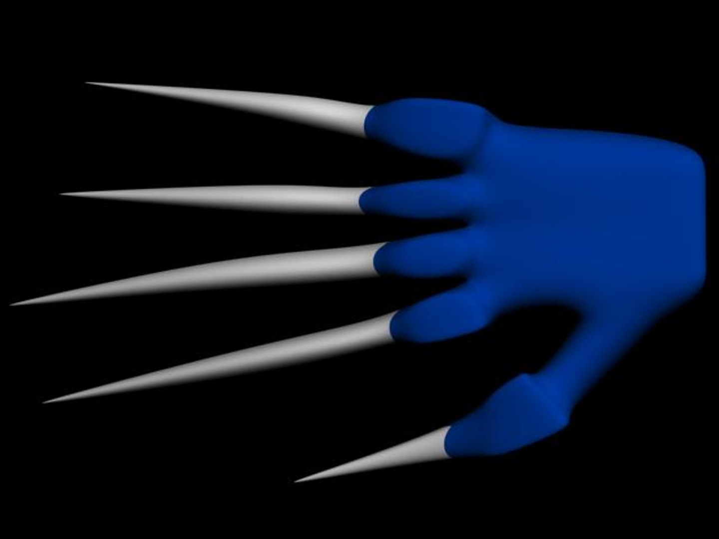 Claw Glove 3d Model
