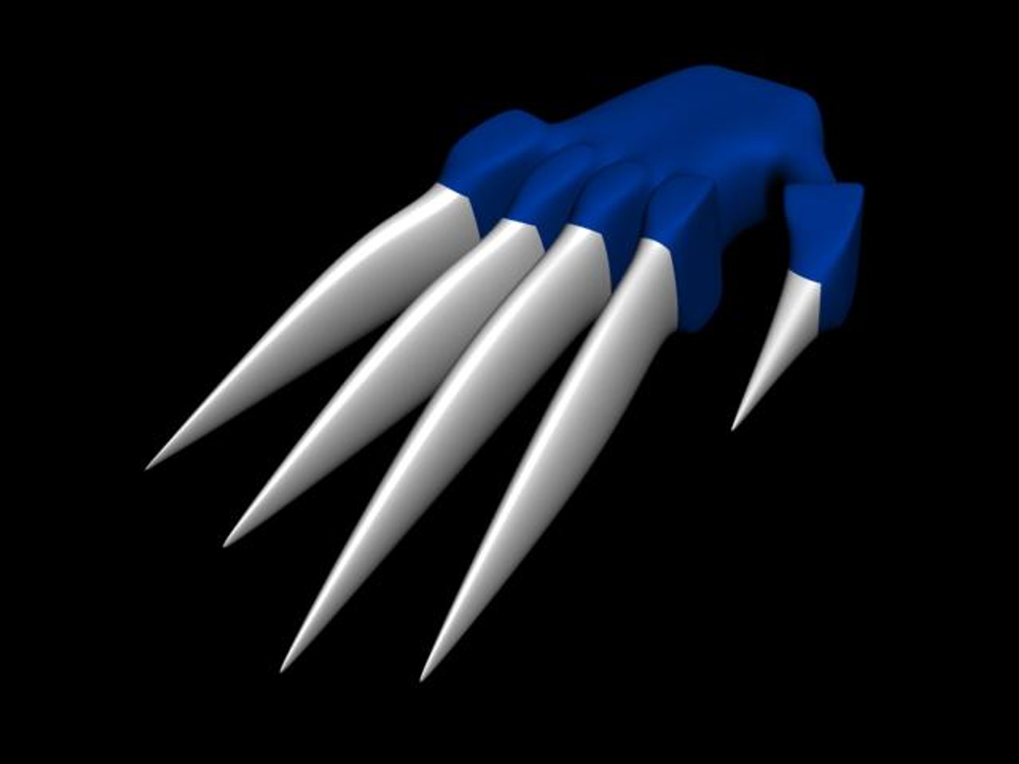 Claw Glove 3d Model