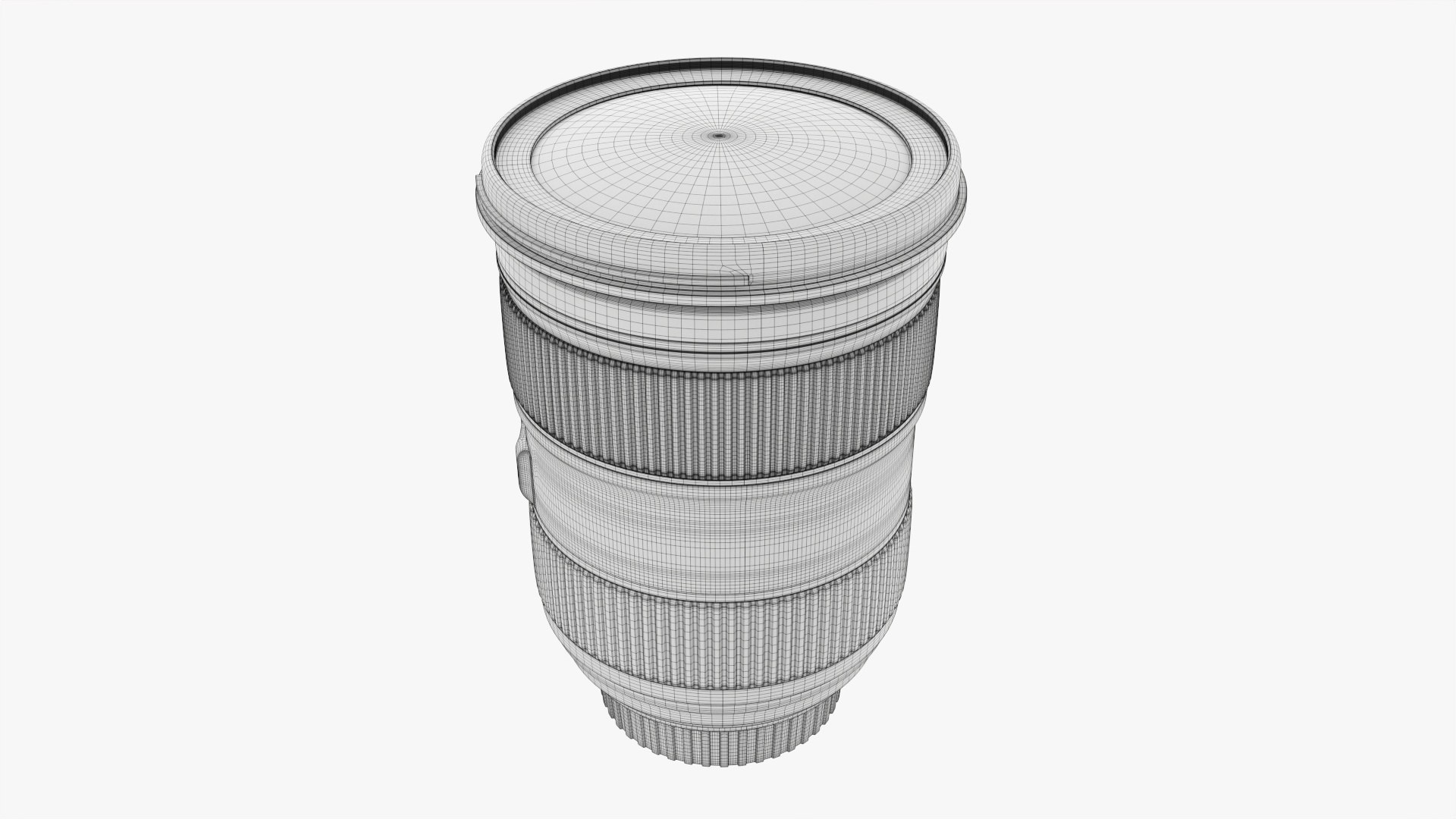 3D Canon DSLR EF 24-70mm F2.8L II USM Lens Model - TurboSquid 1725420