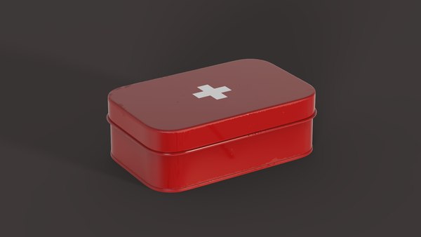 Pharmacy Box 3D model - TurboSquid 1793691