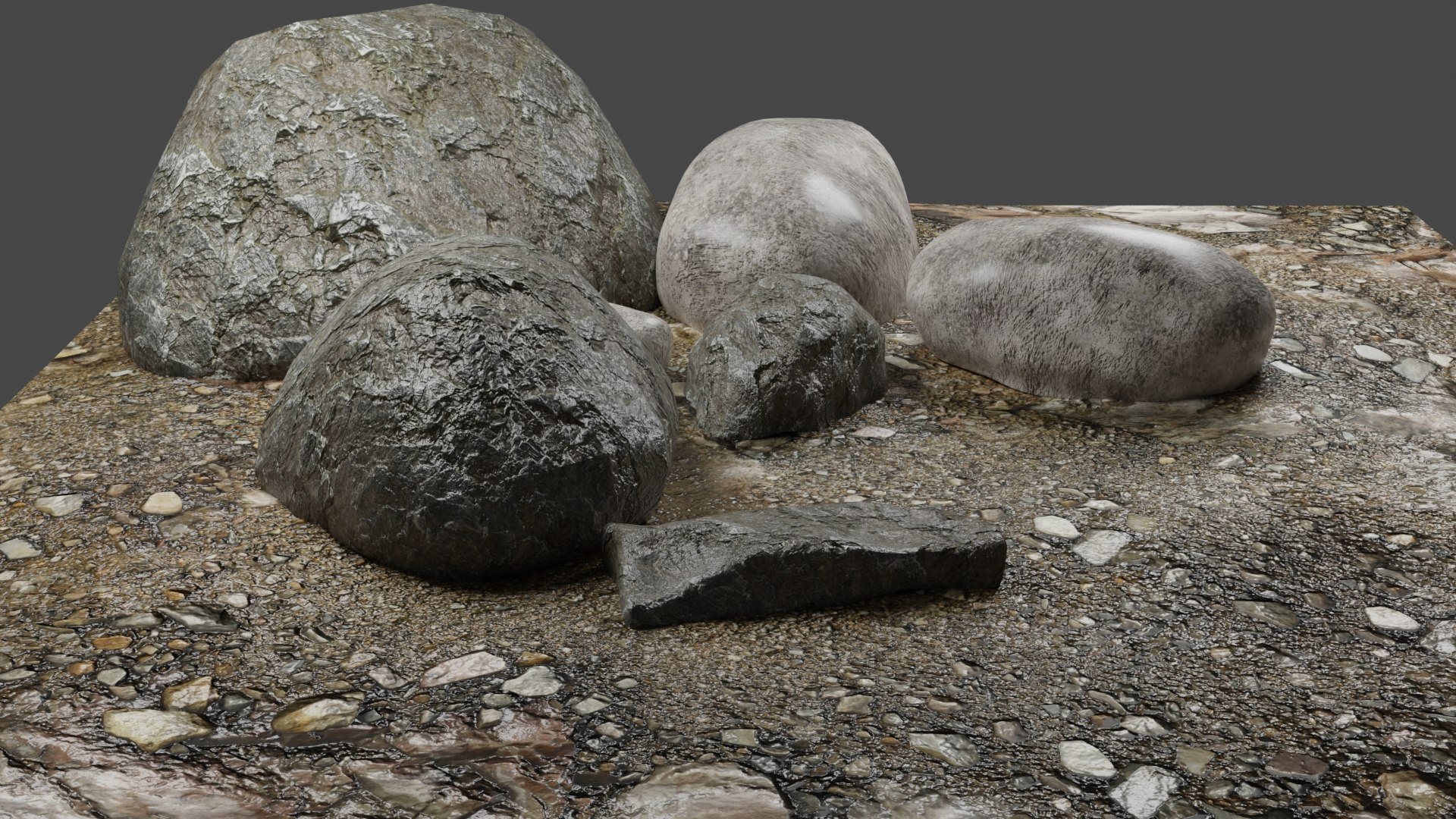 Rocks Low-poly 3D Model 3D Model - TurboSquid 1878960