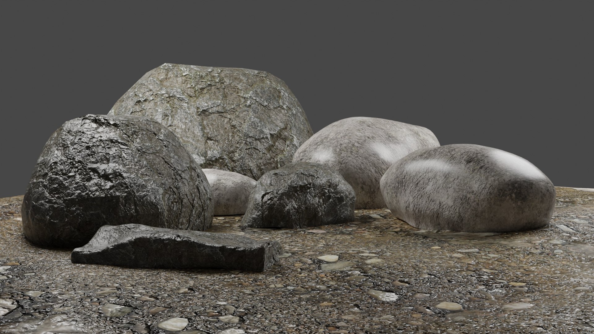 Rocks Low-poly 3D Model 3D Model - TurboSquid 1878960