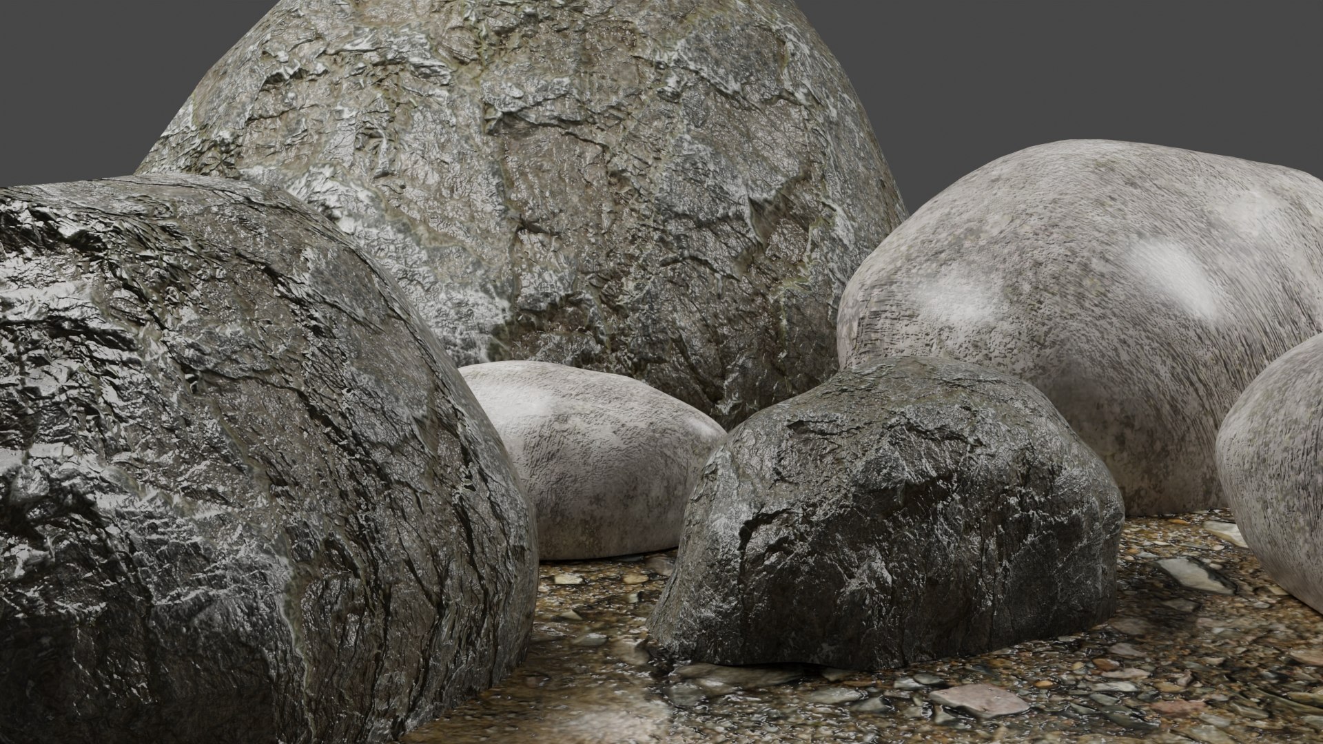 Rocks Low-poly 3D Model 3D Model - TurboSquid 1878960