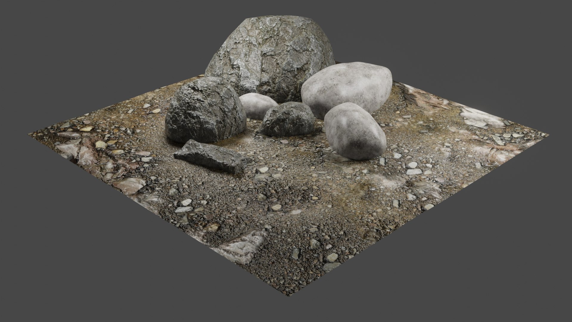 Rocks Low-poly 3D Model 3D Model - TurboSquid 1878960