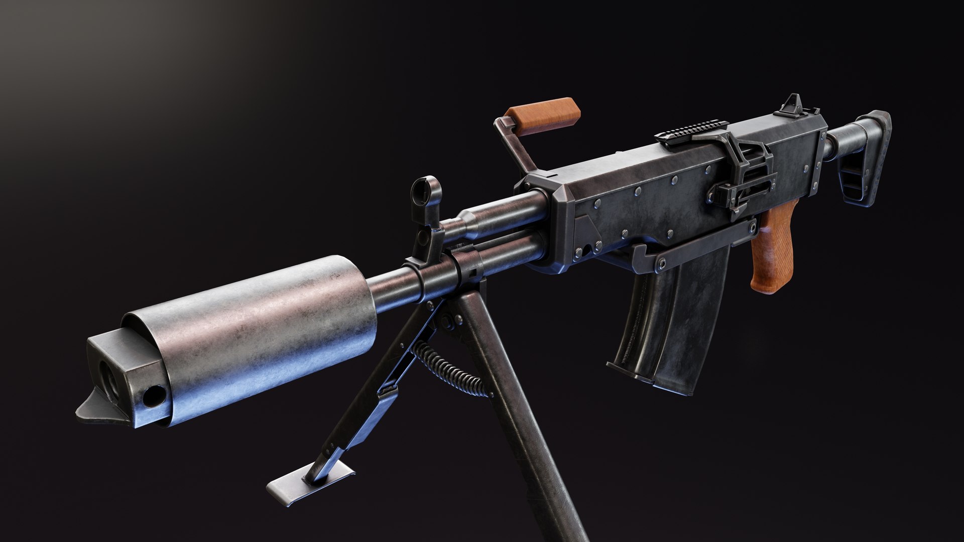 3D Rifle 6p62 - TurboSquid 1453284