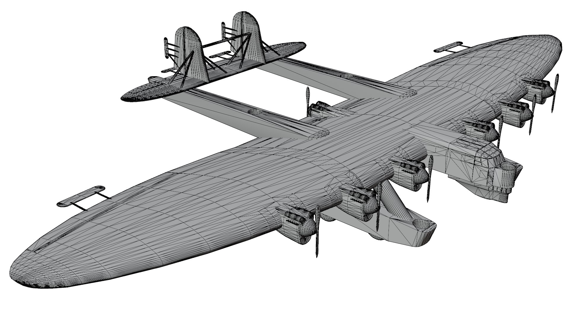 3D Model Kalinin K-7 Bomber - TurboSquid 2326184