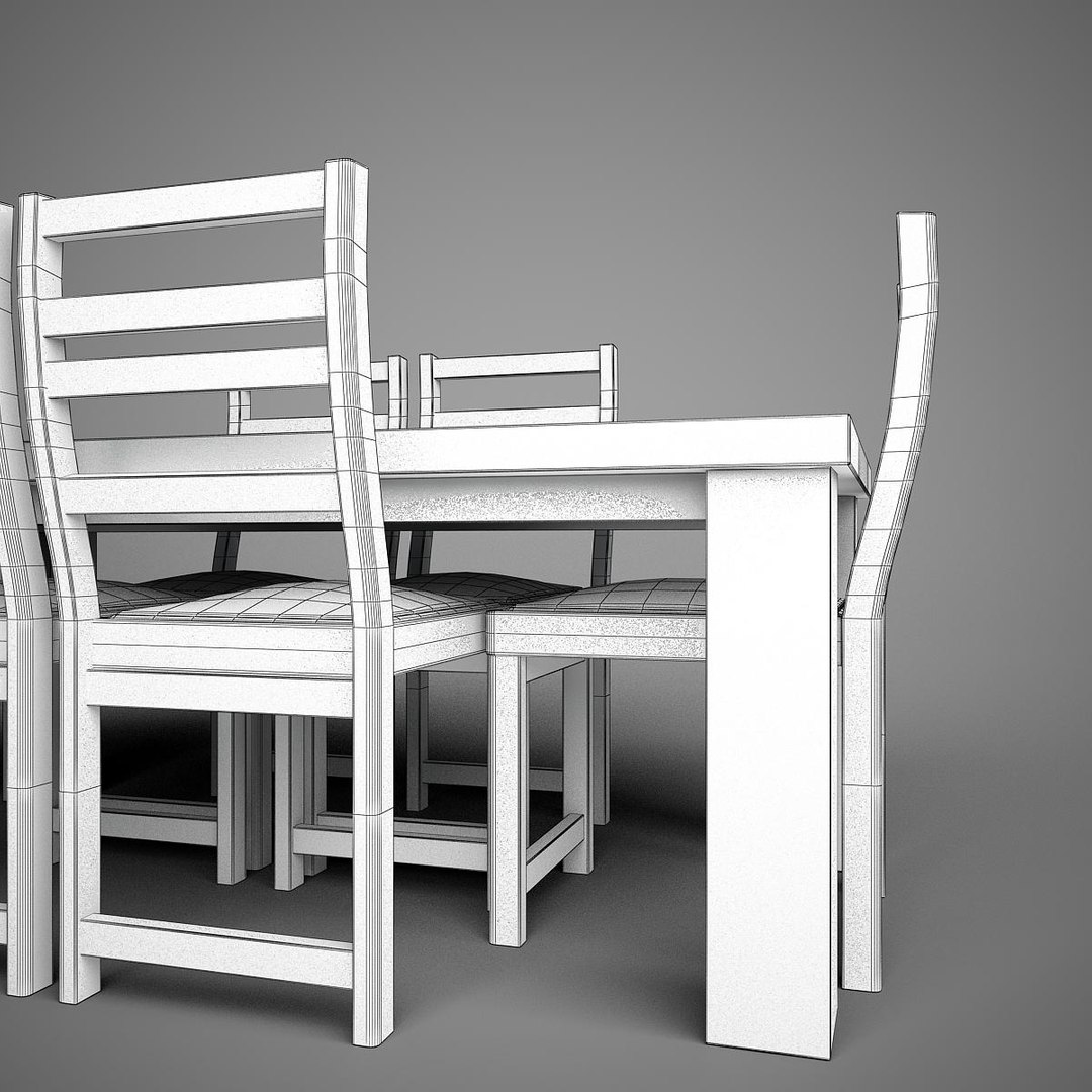 3d dining table 04