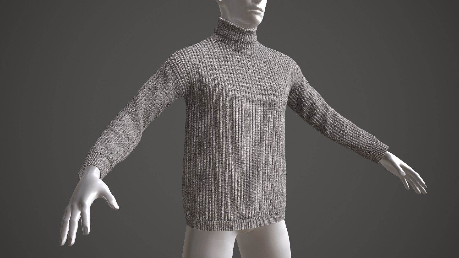 Sweater Pbr 3D Model - TurboSquid 1656405