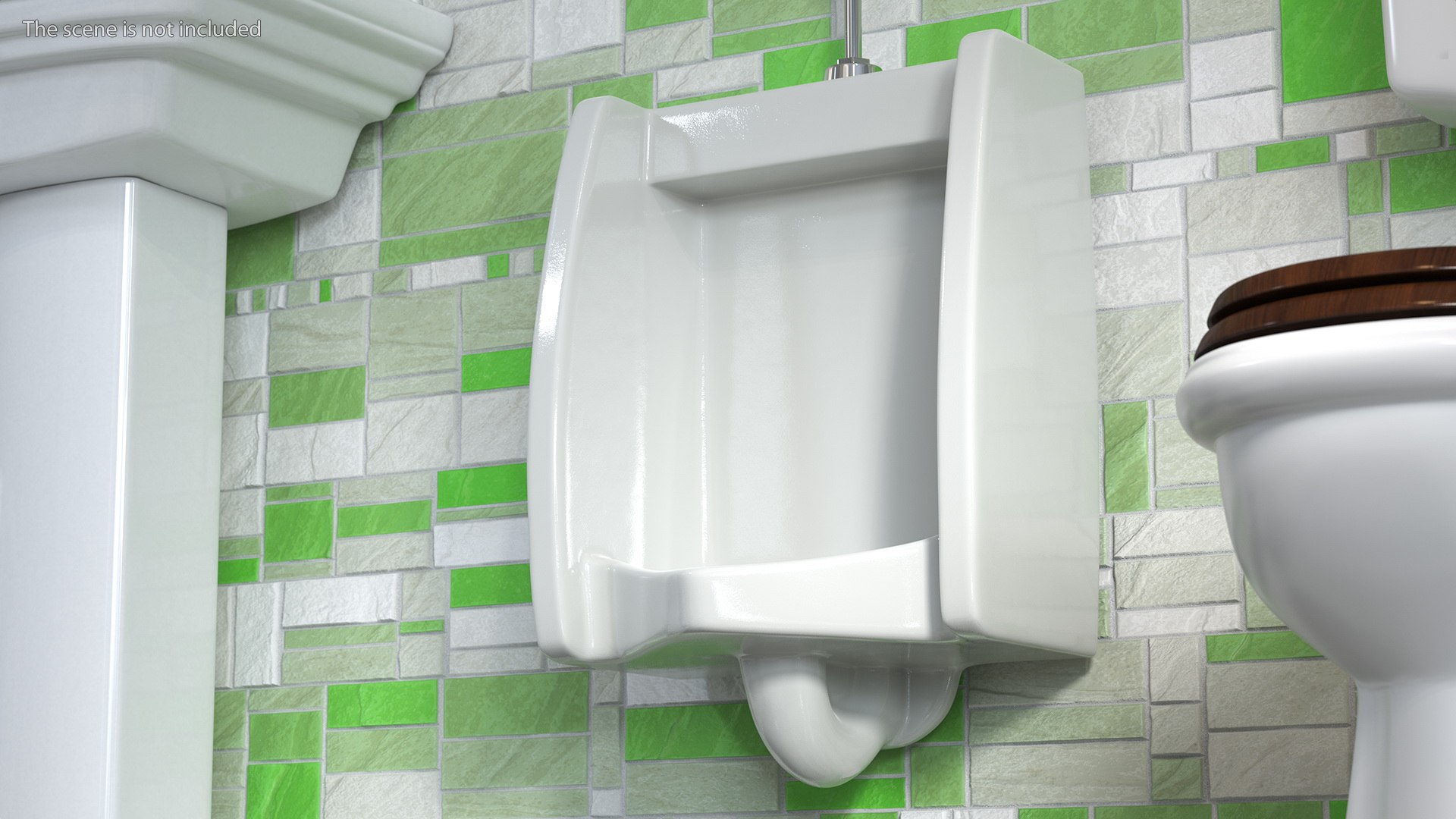 American Standard Washbrook Urinal Model - TurboSquid 1737540