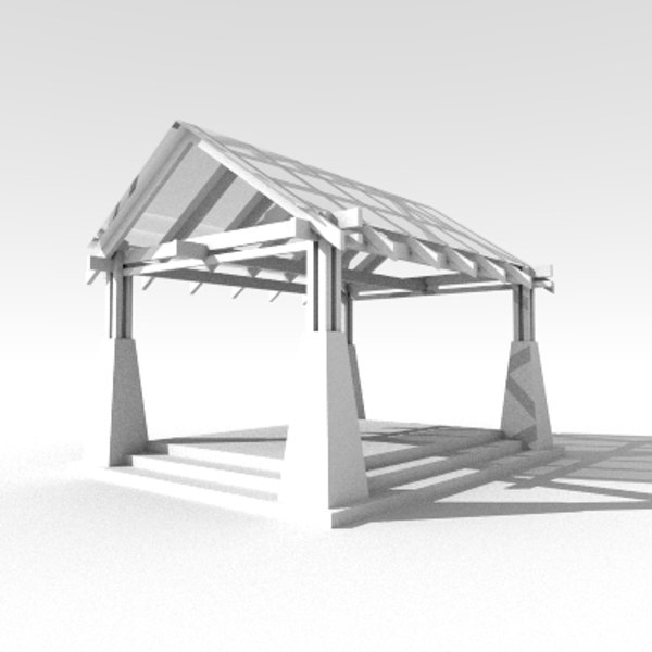3d model architecture structure