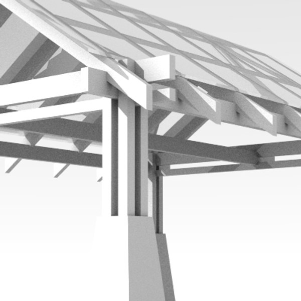 3d model architecture structure