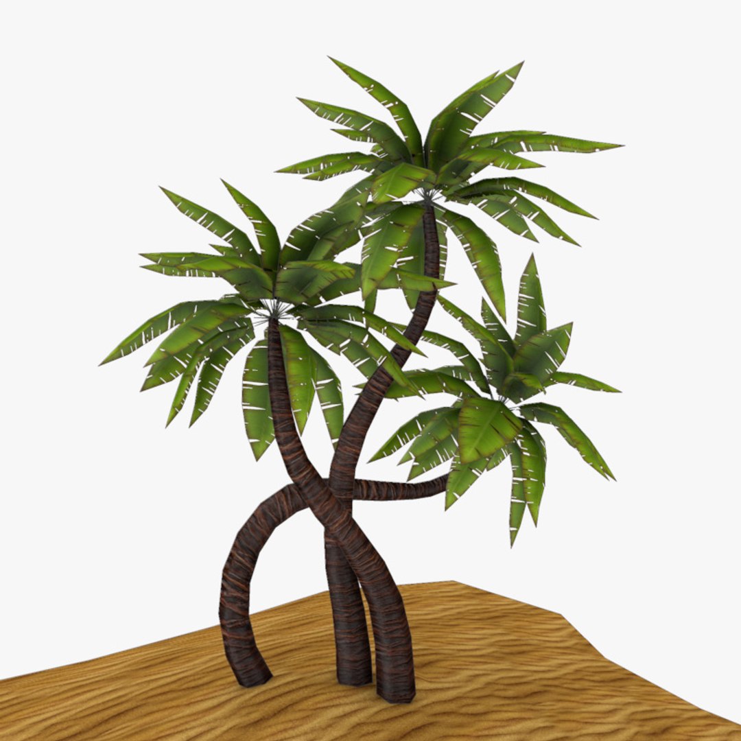 Exotic Tree 3d Obj