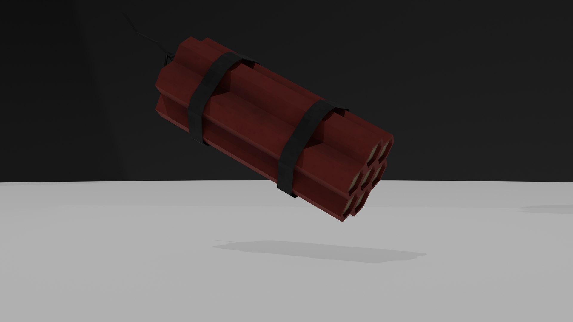 3D Low Poly Retro Explosives Collection - TurboSquid 2207749