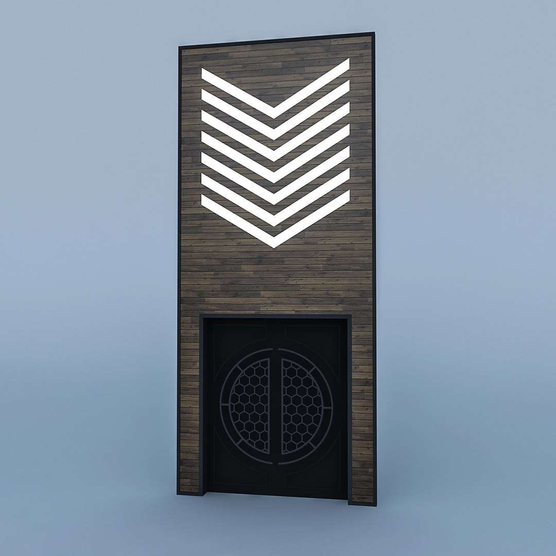 3D Theater Gate - TurboSquid 1441669