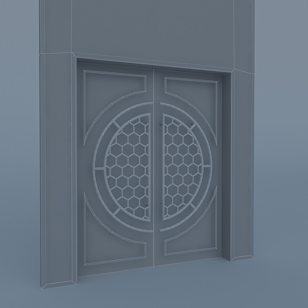 3D Theater Gate - TurboSquid 1441669