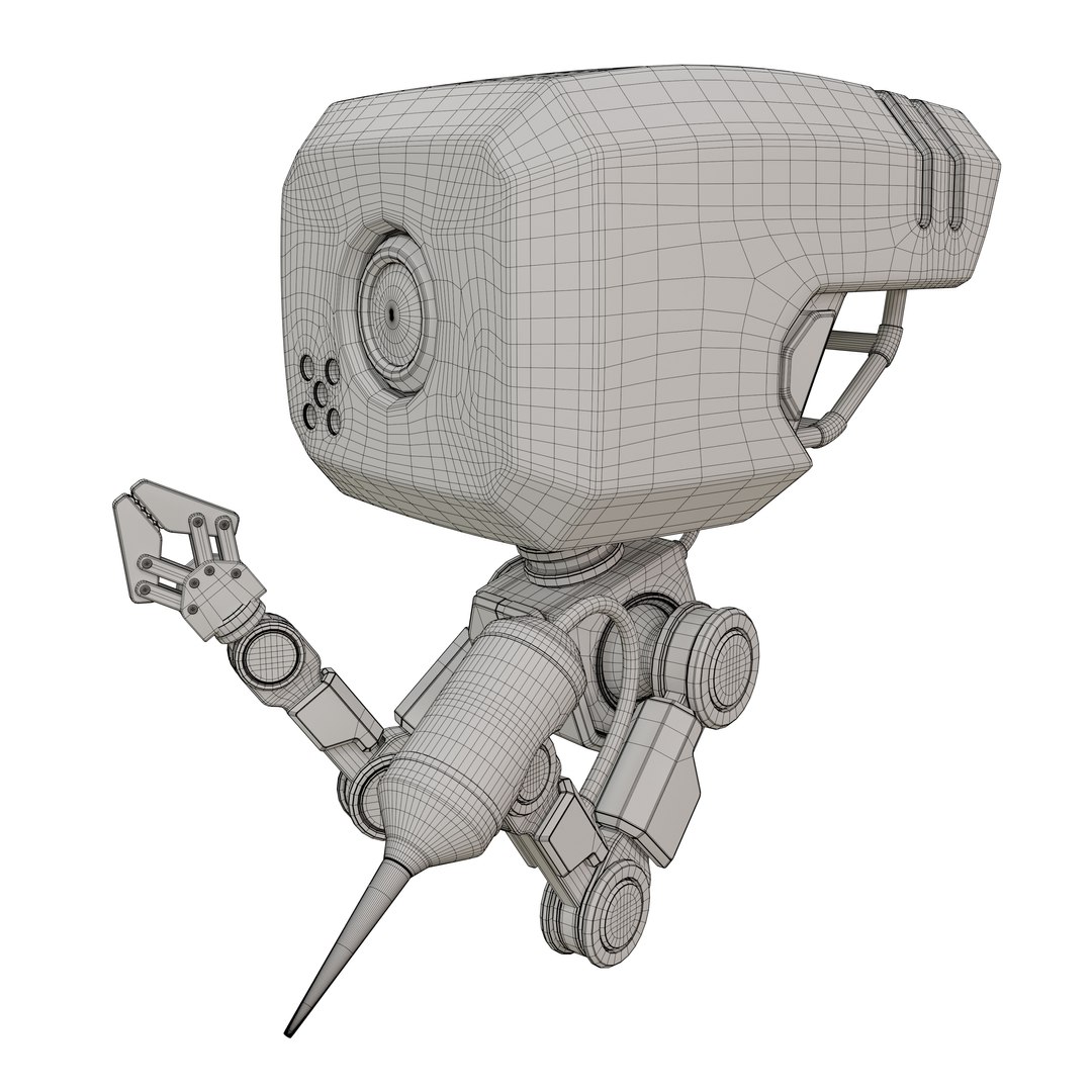 3D Repair Bot - TurboSquid 2246127