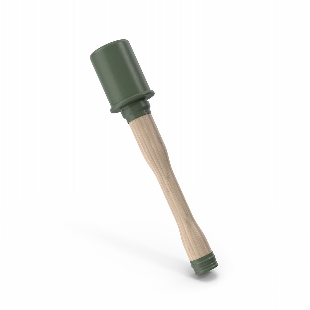 Stick Grenade Model - TurboSquid 2010826