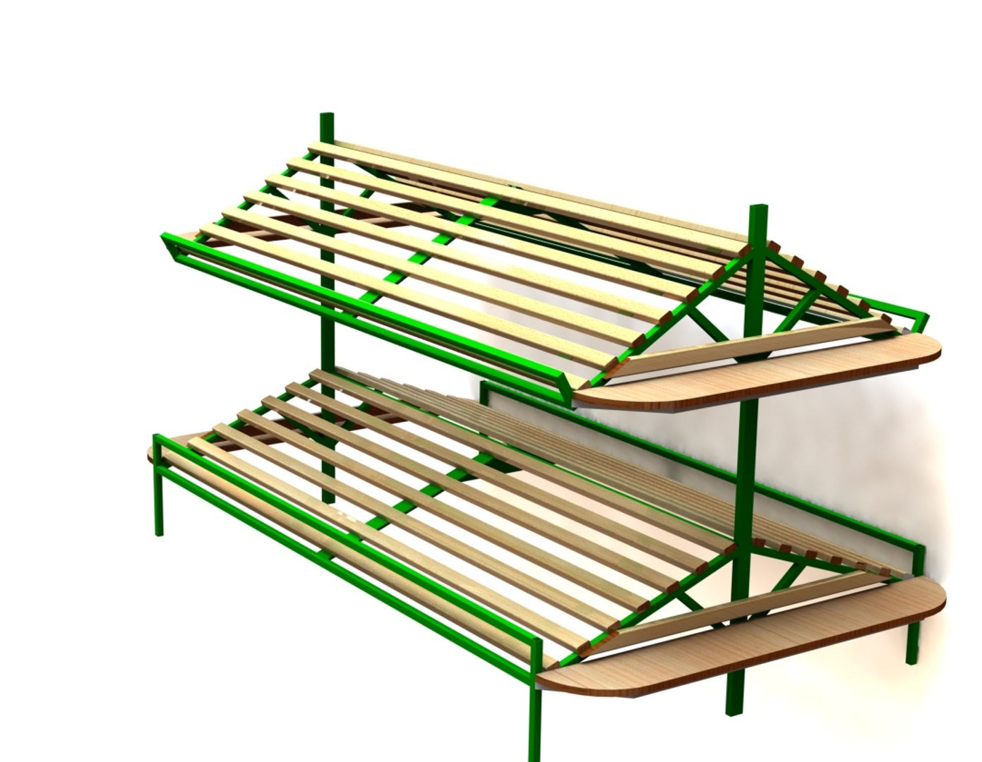 Stand Fruits Markets Dwg