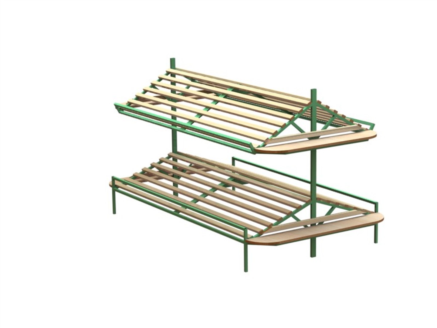 Stand Fruits Markets Dwg