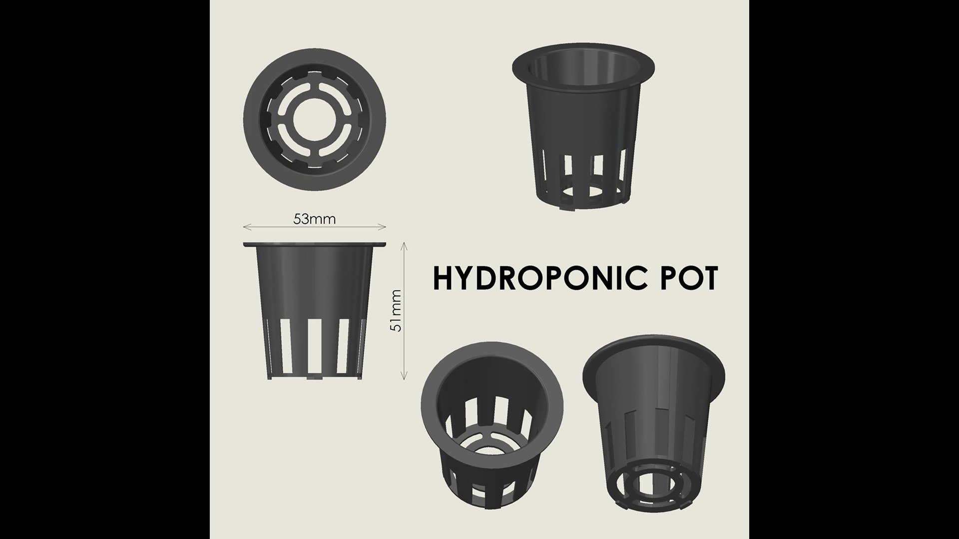 3D Hydroponic Pot - TurboSquid 2387498