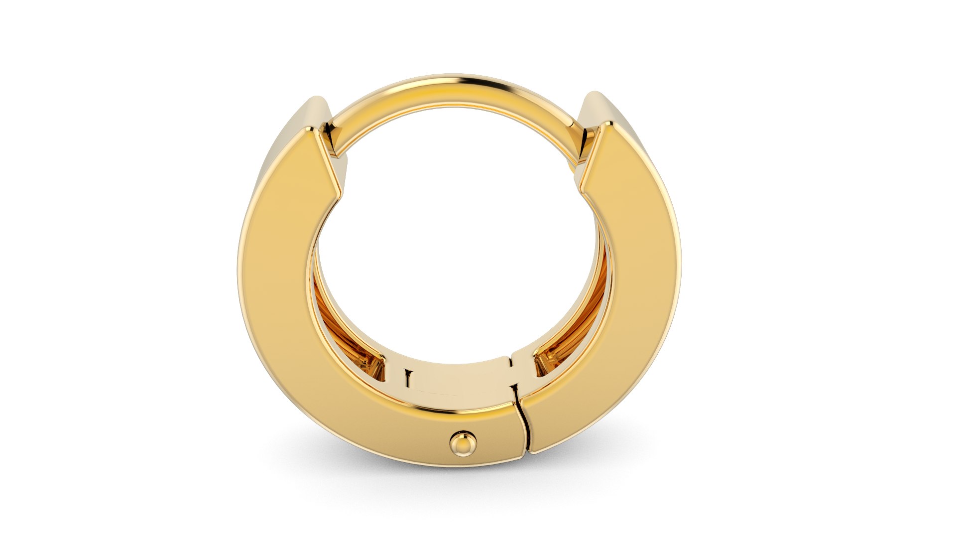 3D Huggie Earring - TurboSquid 1930053