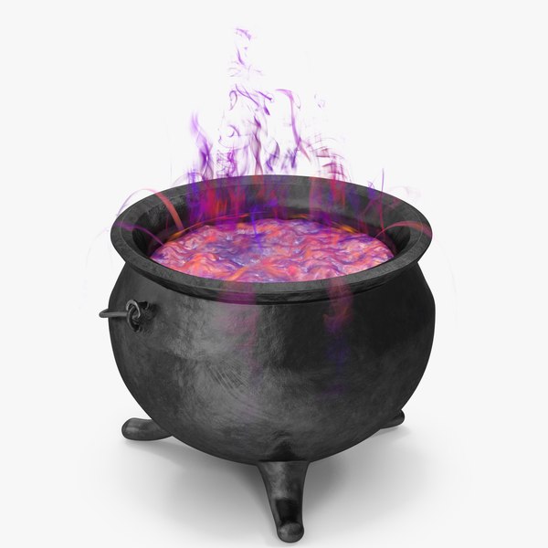 Witch'S Cauldron Maya Models for Download | TurboSquid