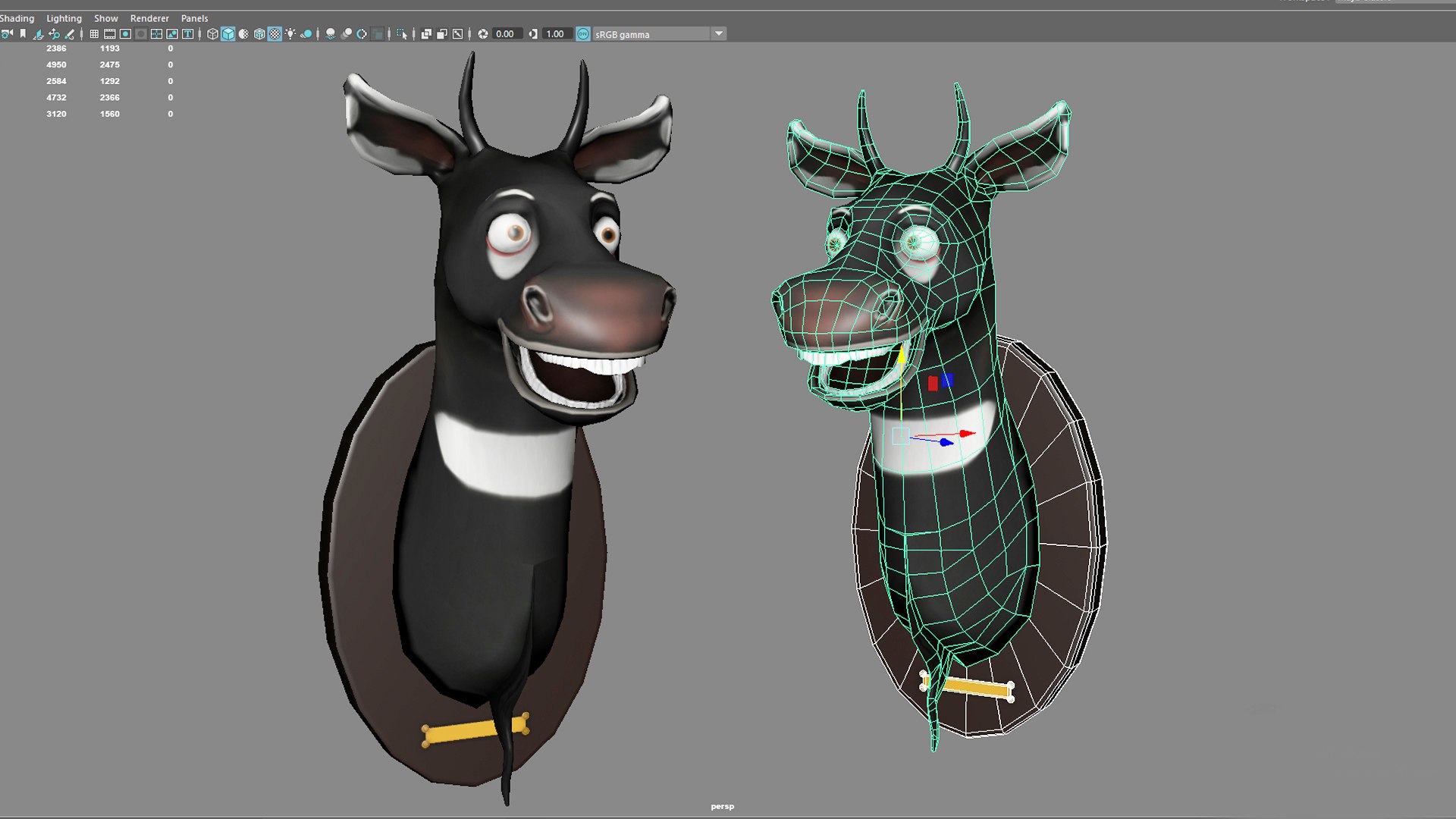 Nilgai Head Trophy 3D Model - TurboSquid 2054389