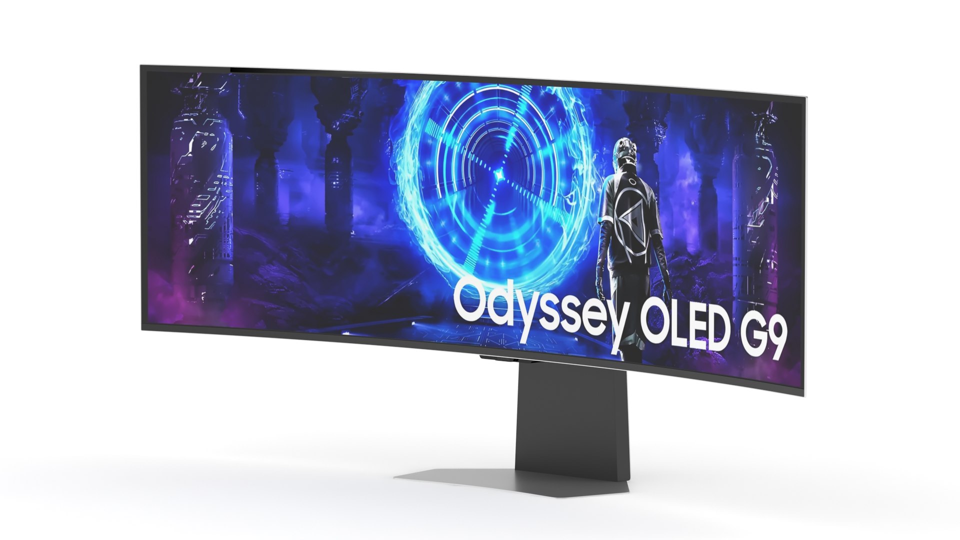 Samsung 49 Inches Odyssey OLED G9 G95SD 3D Model - TurboSquid 2316409