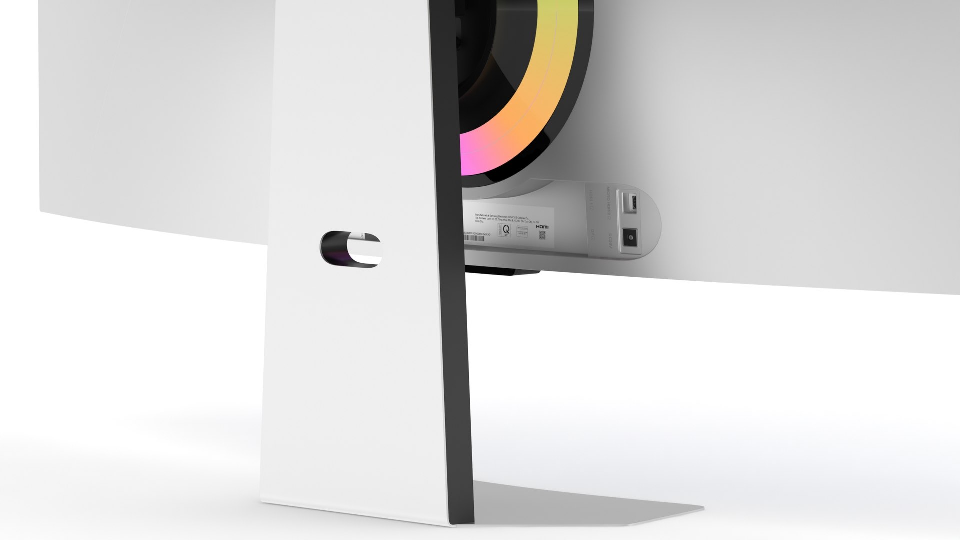 Samsung 49 Inches Odyssey OLED G9 G95SD 3D Model - TurboSquid 2316409
