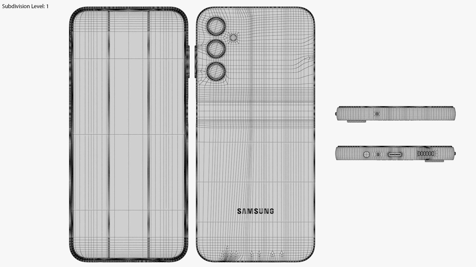 3D Samsung Galaxy A14 4G Black - TurboSquid 2039934